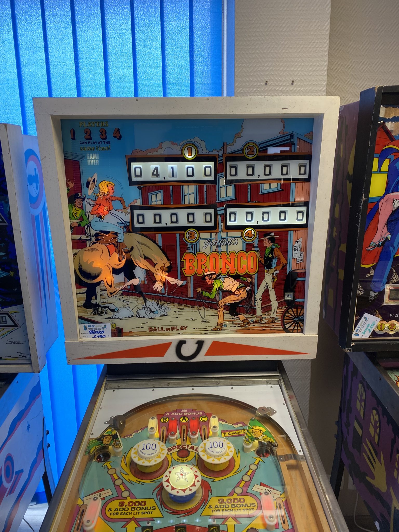 Flipper Bronco Gottlieb - RLS'Game